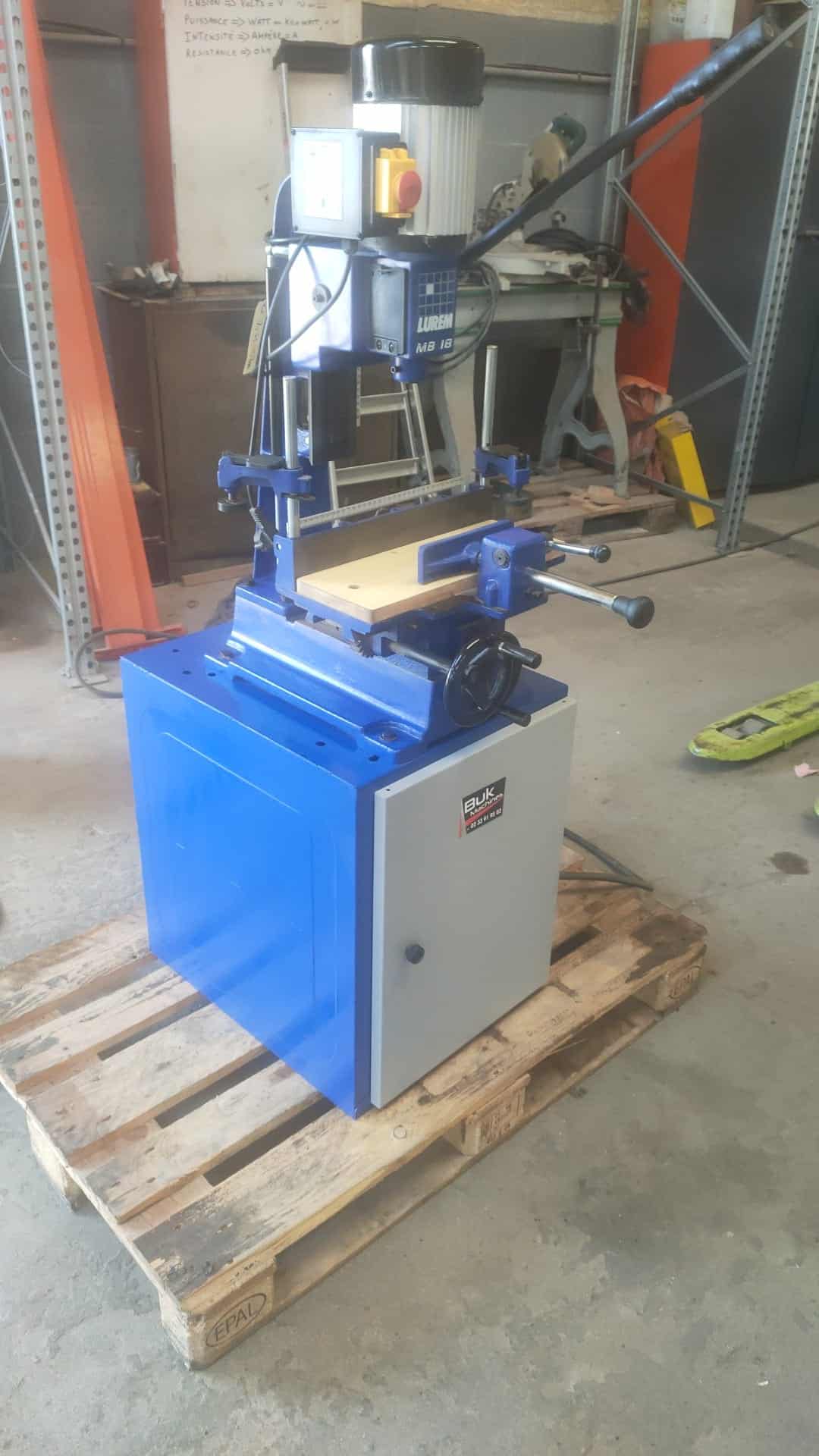 Mortaiseuse à Bédane LUREM – MB18 - Buk Machines